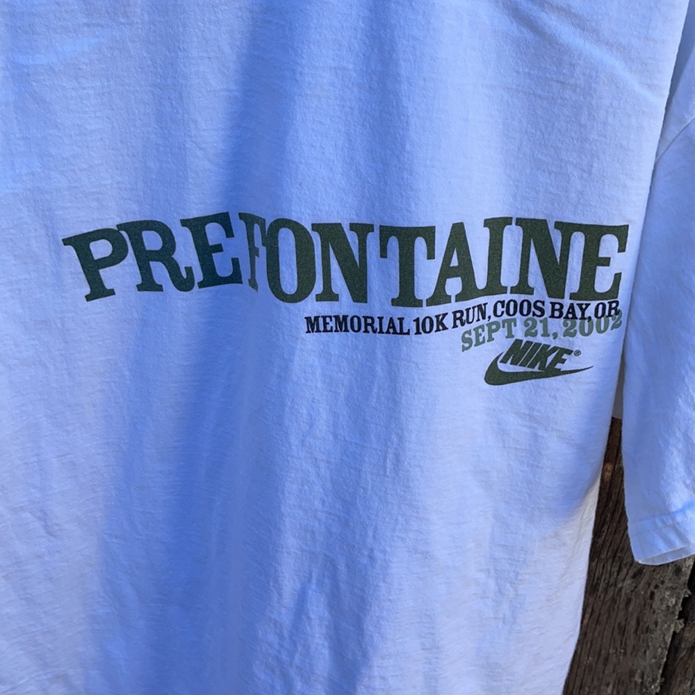 2002 Nike Prefontaine Run Shirt Oregon Running - Gem